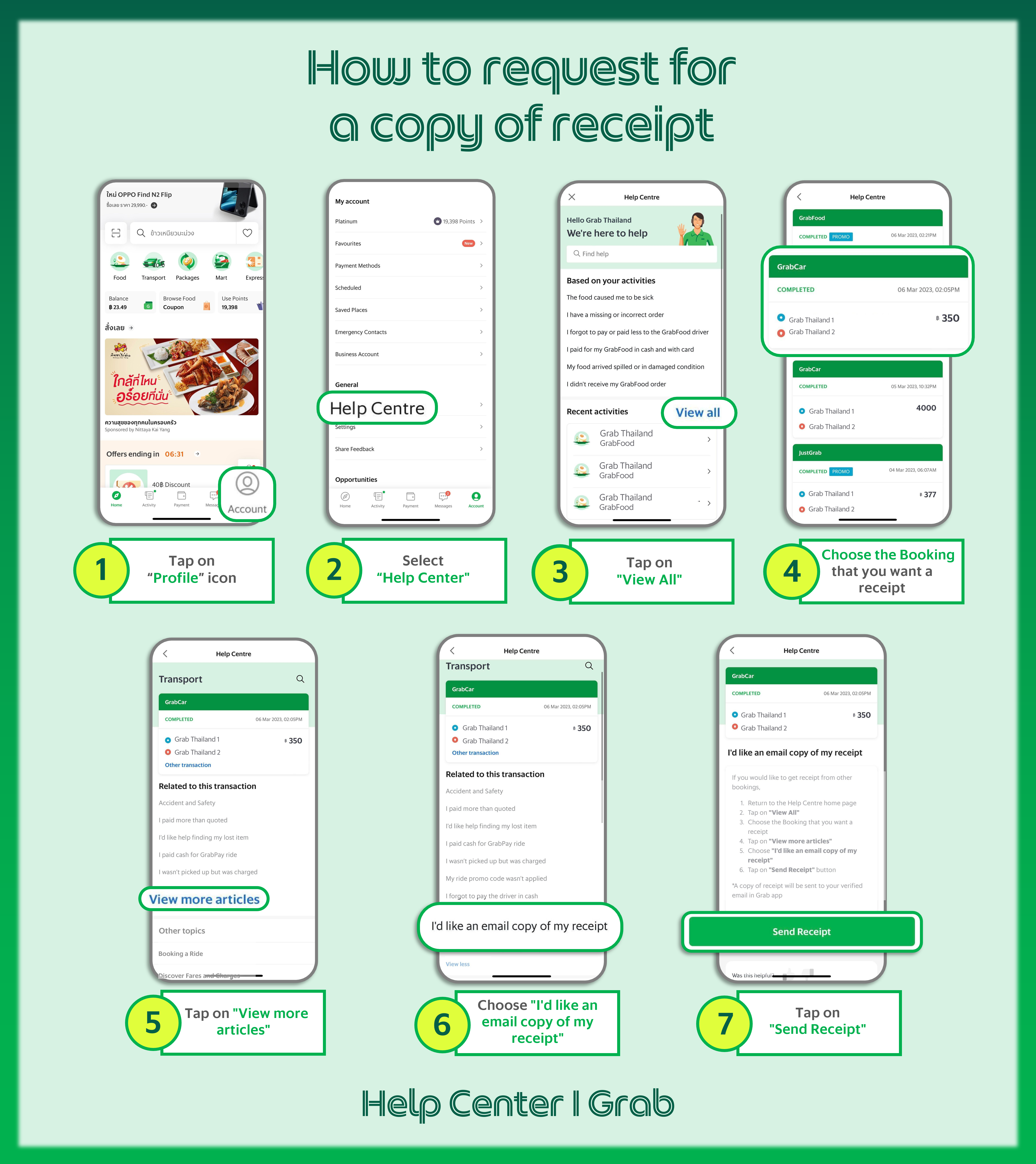 Grab Help Centre