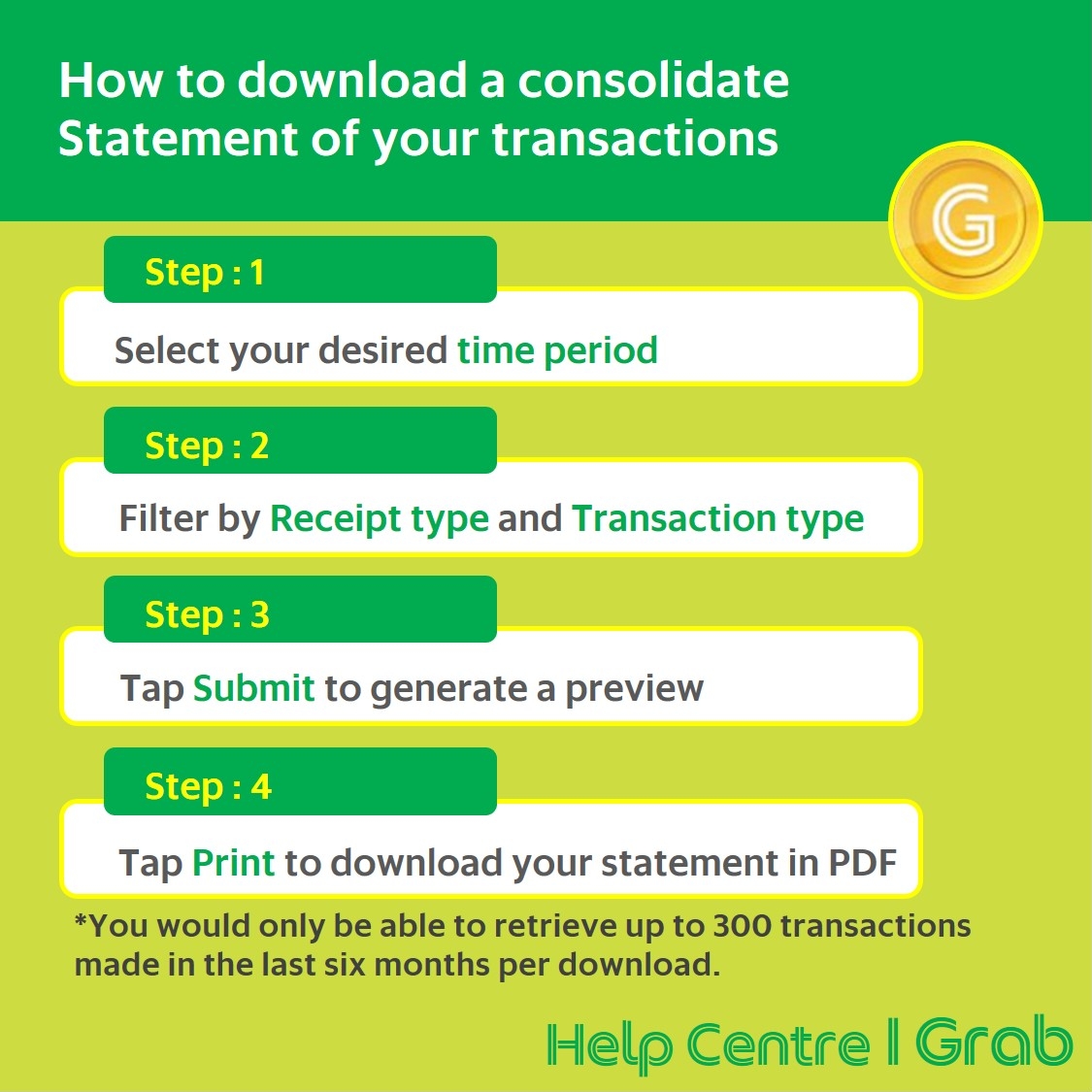Grab Help Centre
